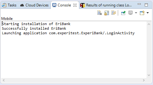 Appium Studio for Eclipse - Install your application Appium Studio for Eclipse - Install your application